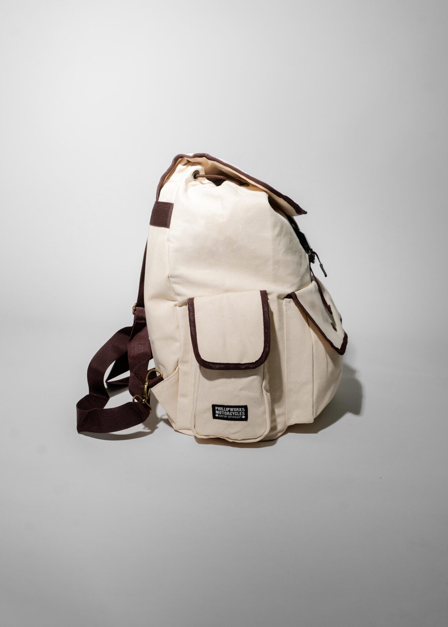 White Voyager Backpack - Phillip Works