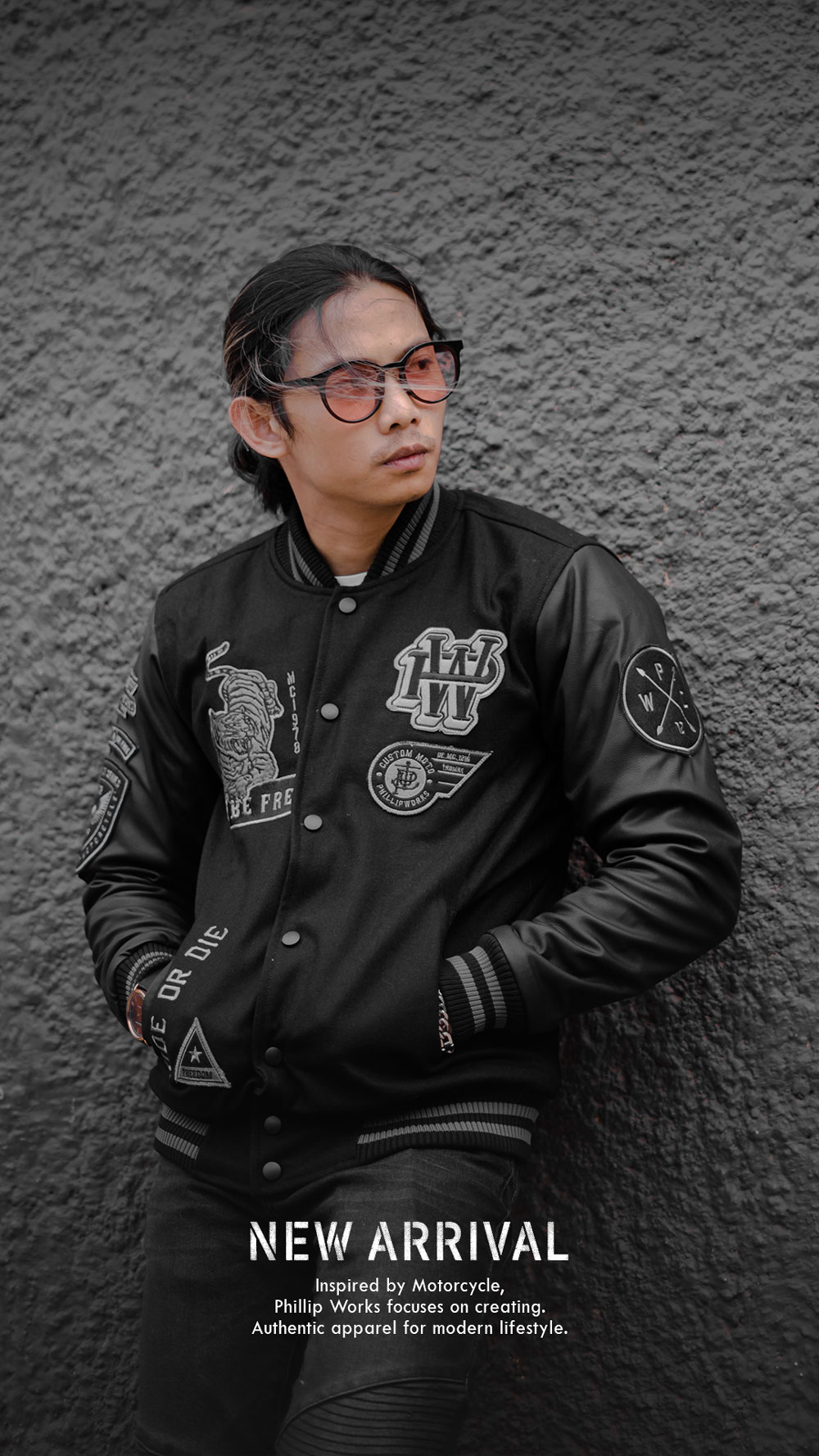 Phillip Works – Inspired by Motorcycle, made for Lifestyle