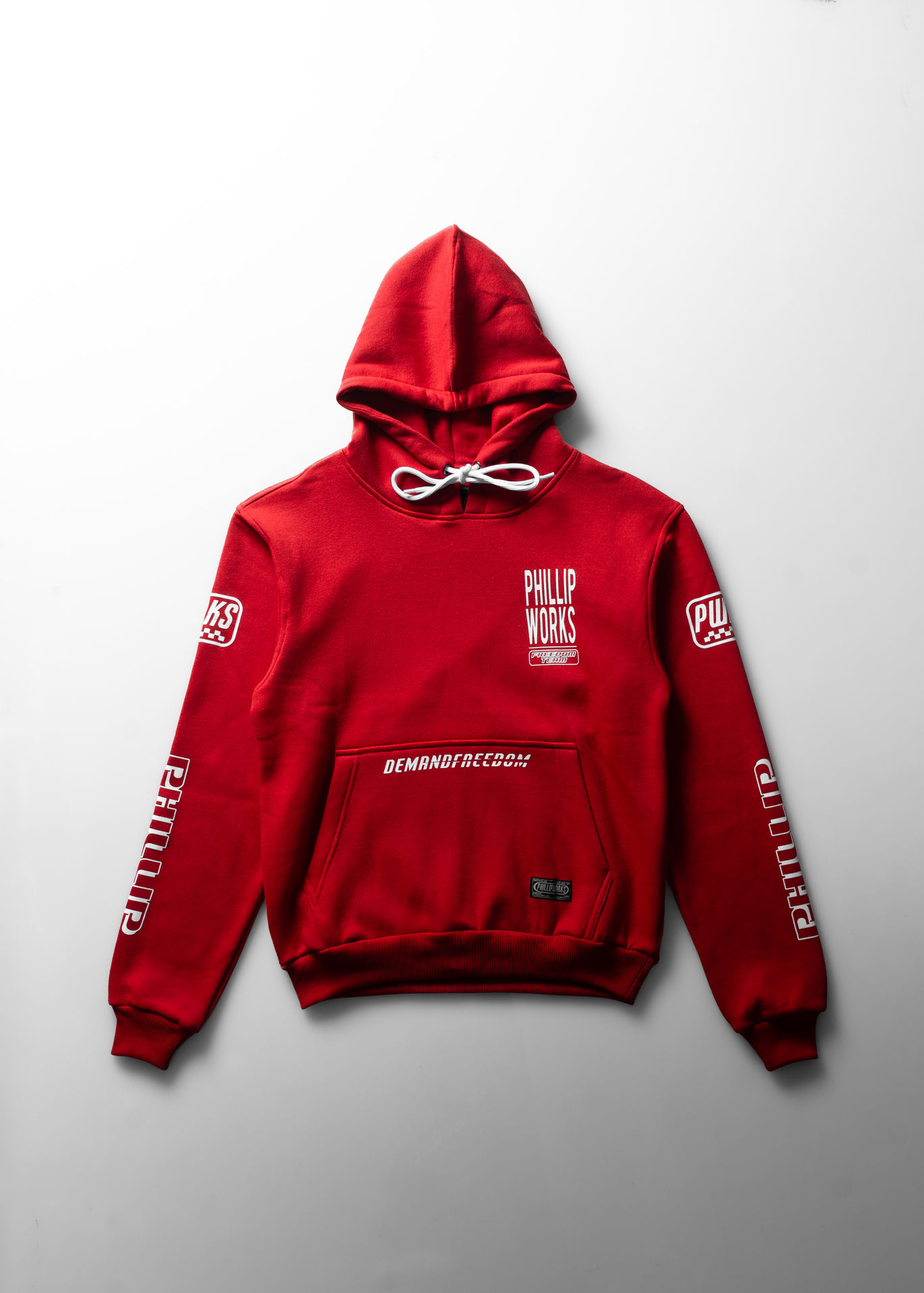 Red Champ Hoodie Phillip Works